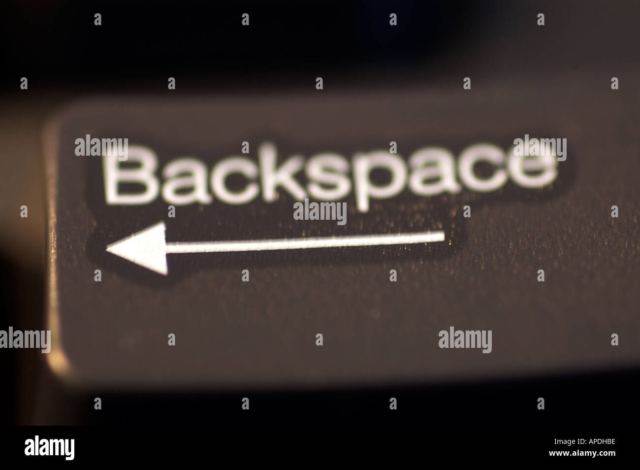 Backspace Key High Resolution Stock Photography and Images - Alamy