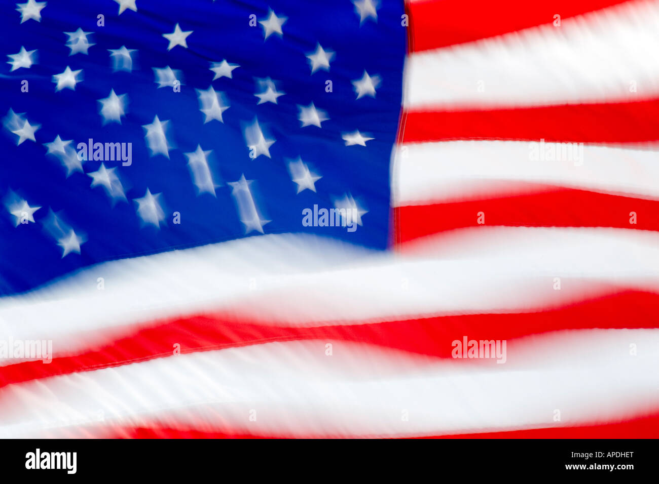 American flag waving in the wind hi-res stock photography and images ...