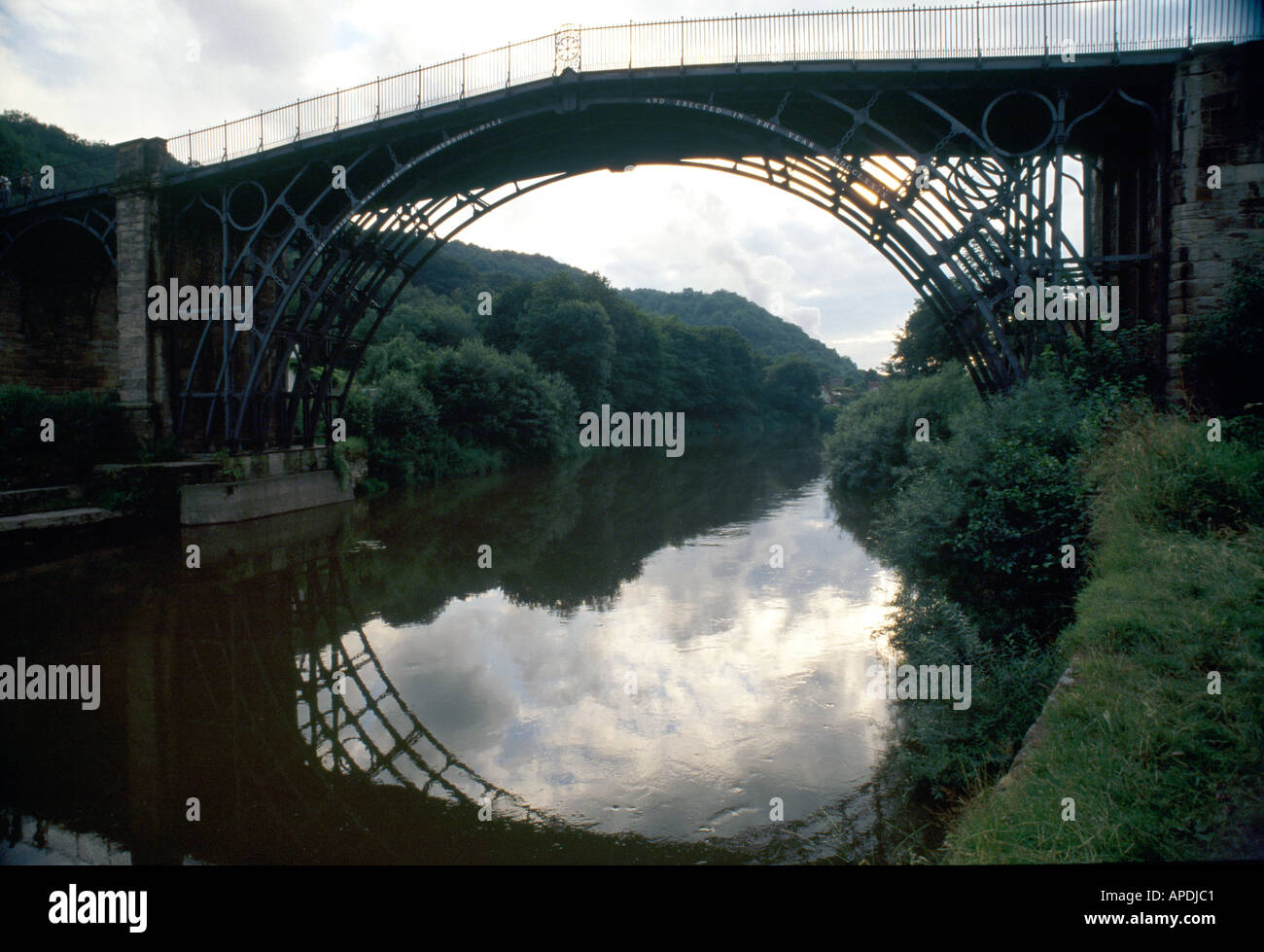 Iron Bridge, Coalbrookdale, Shropshire, 1777 - 1779. Architect: Thomas ...