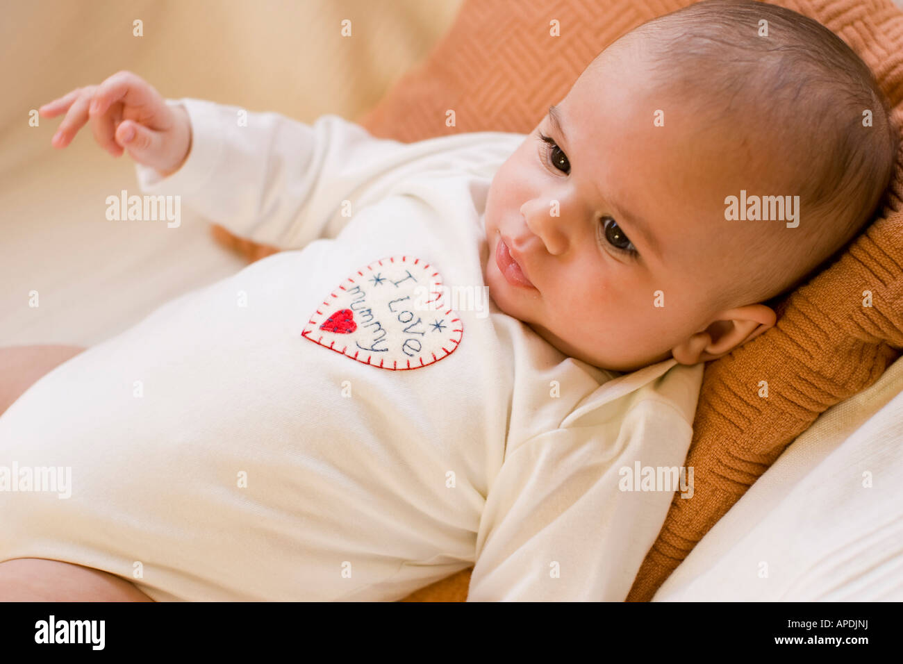 Cute portrait of baby Stock Photo - Alamy