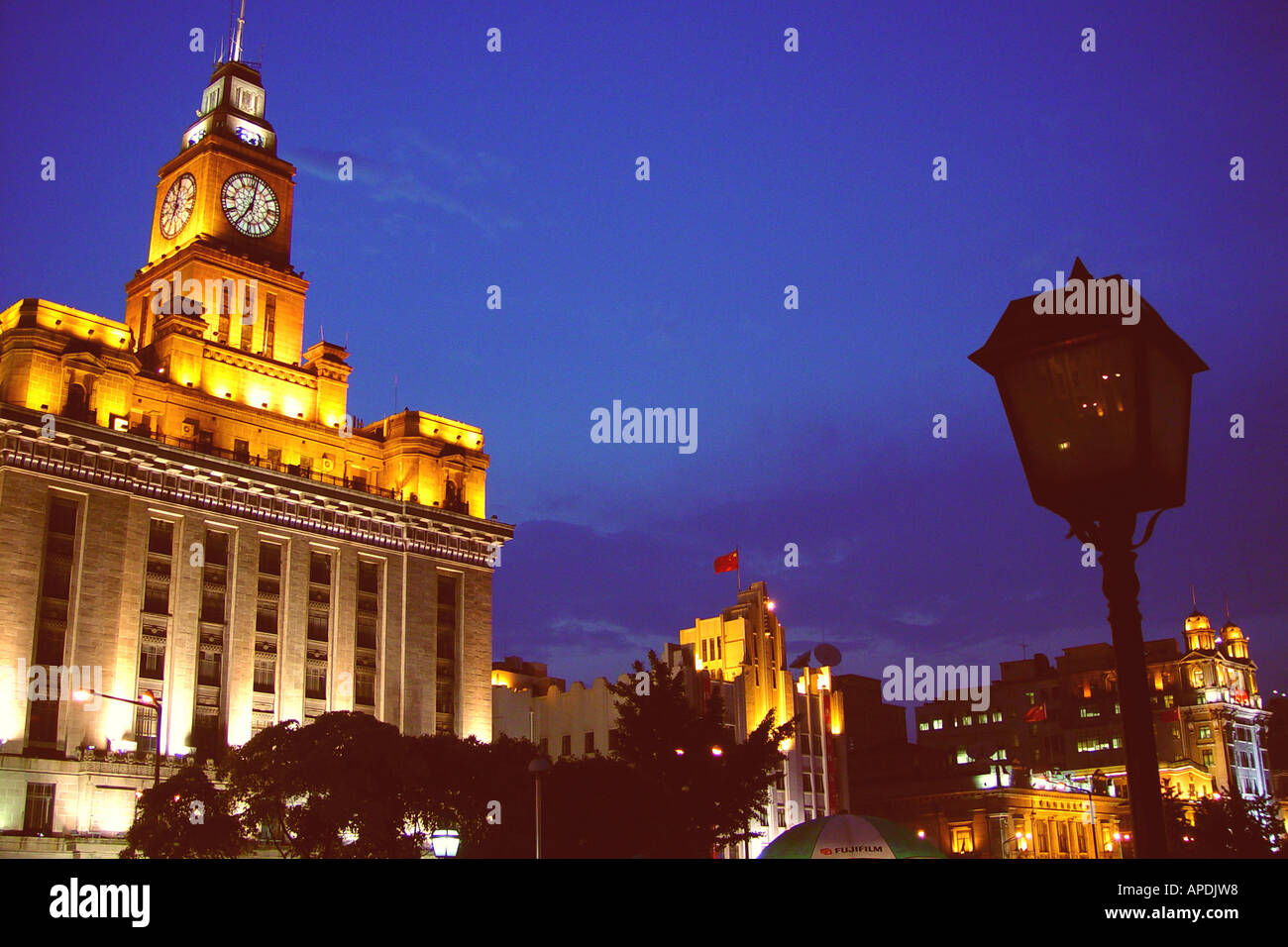 Bund at night, Shanghai China Stock Photo - Alamy