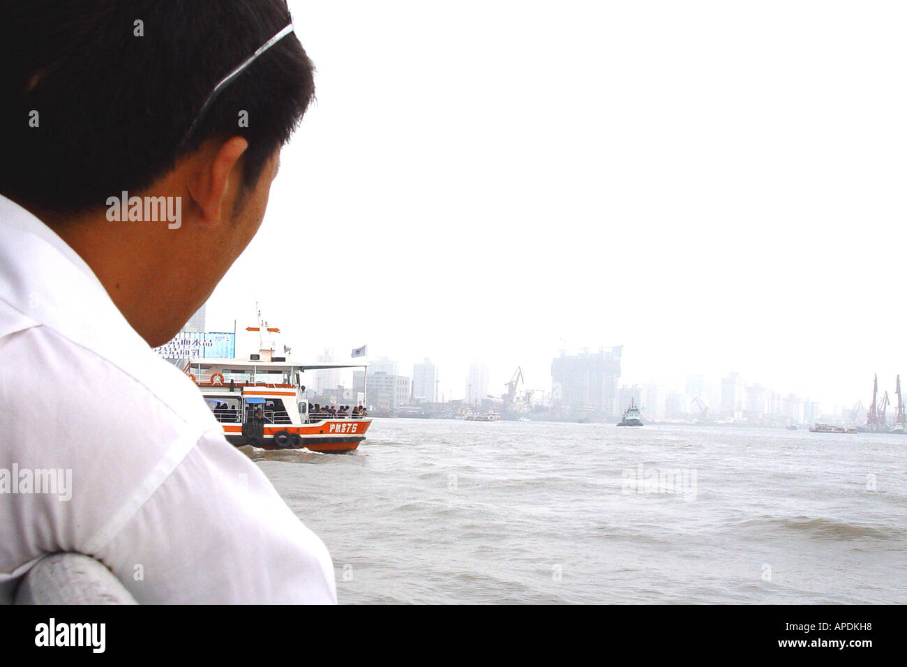Shanghai ferries, Shanghai China Stock Photo - Alamy
