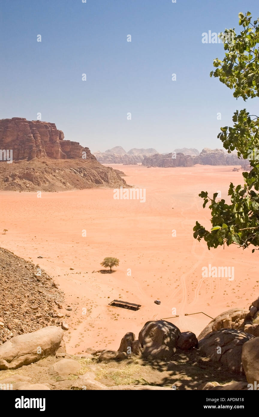 Wadi Rum, from Lawrence's waterhole, and spring, Hashemite Kingdom of ...