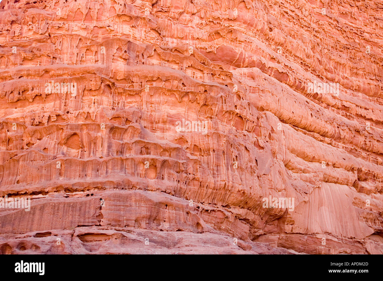 Fantastic unusual ancient Geological rock formation, Wadi Rum ...