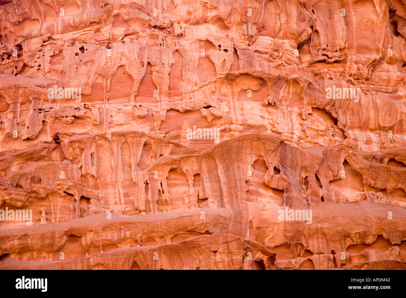 Khaz'ali Canyon, Ravine Geological rock formation, Wadi Rum, Hashemite ...