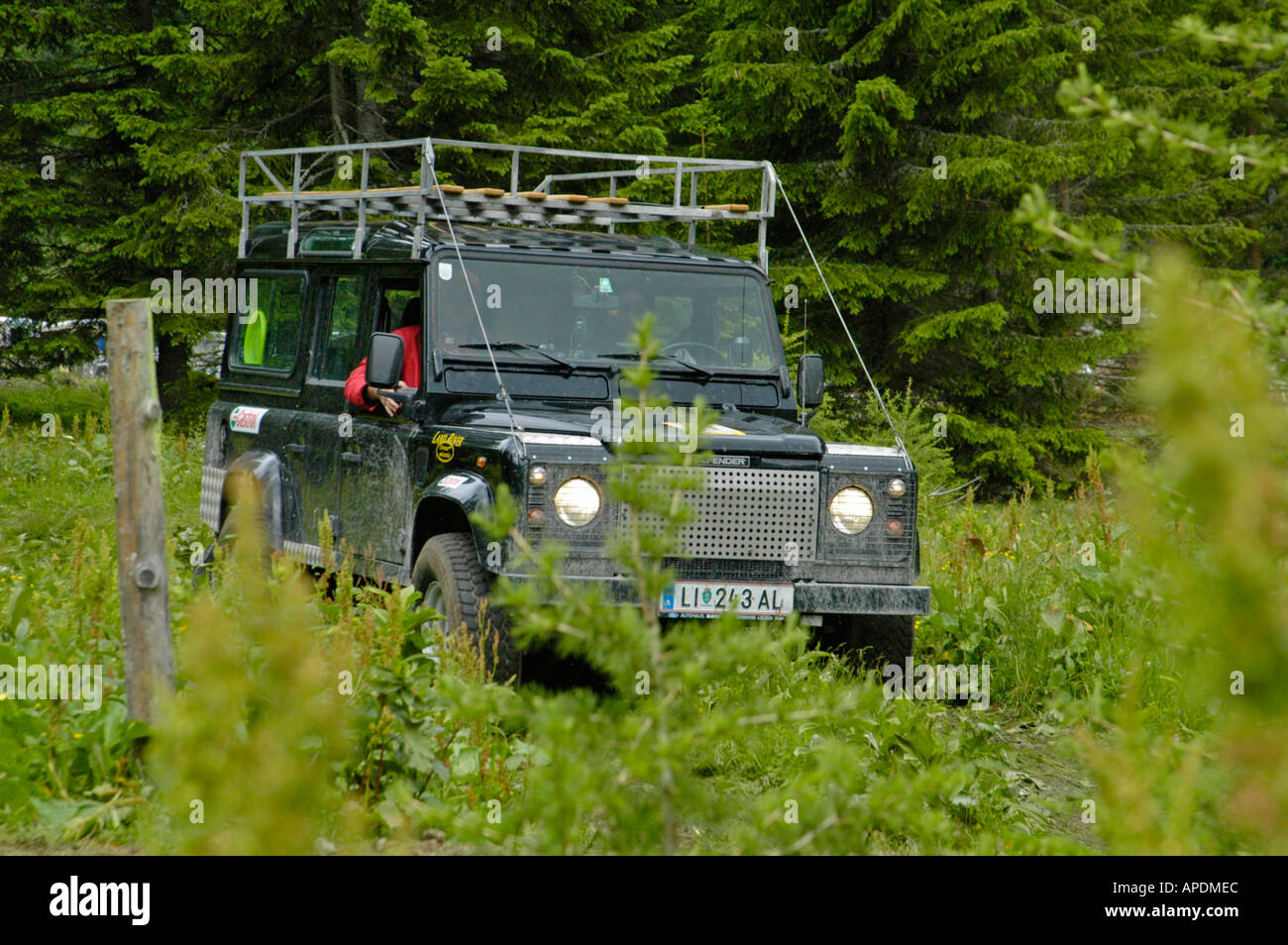 Land rover defender 110 station hi-res stock photography and images - Alamy