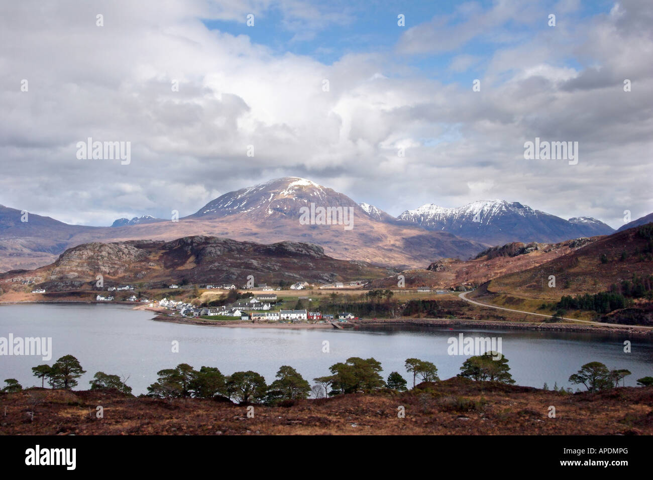 Shieldaig winter hi-res stock photography and images - Alamy