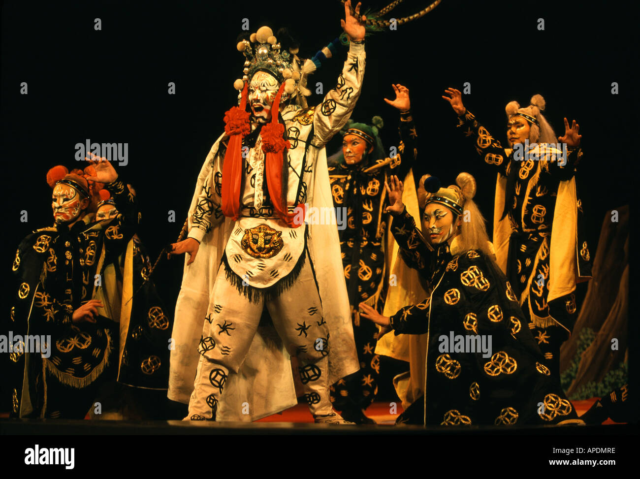 Chinese Opera, performers, Taipei, Taiwan Asia Stock Photo - Alamy