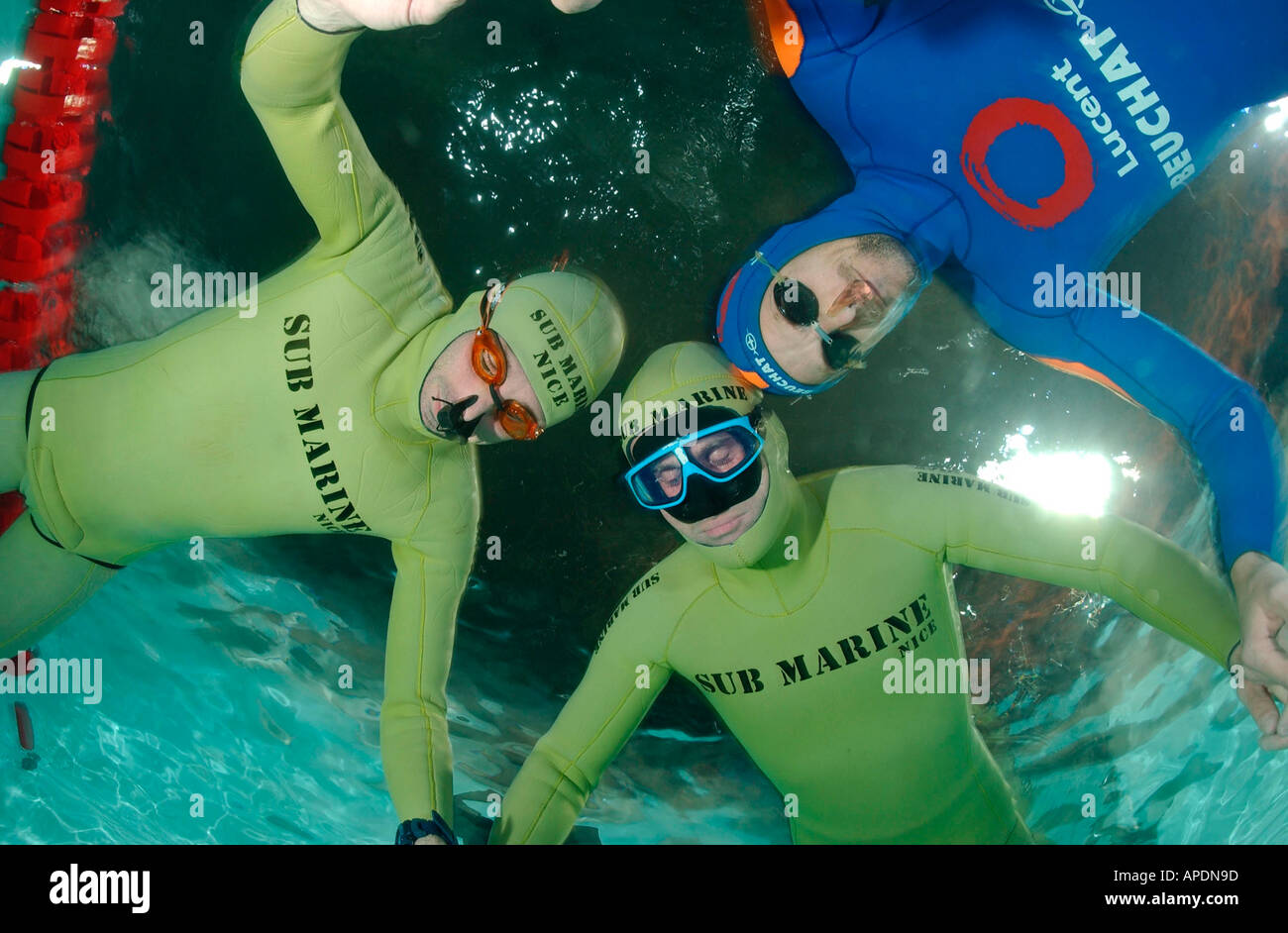 FREEDIVING TRAINING ACTION Stock Photo - Alamy