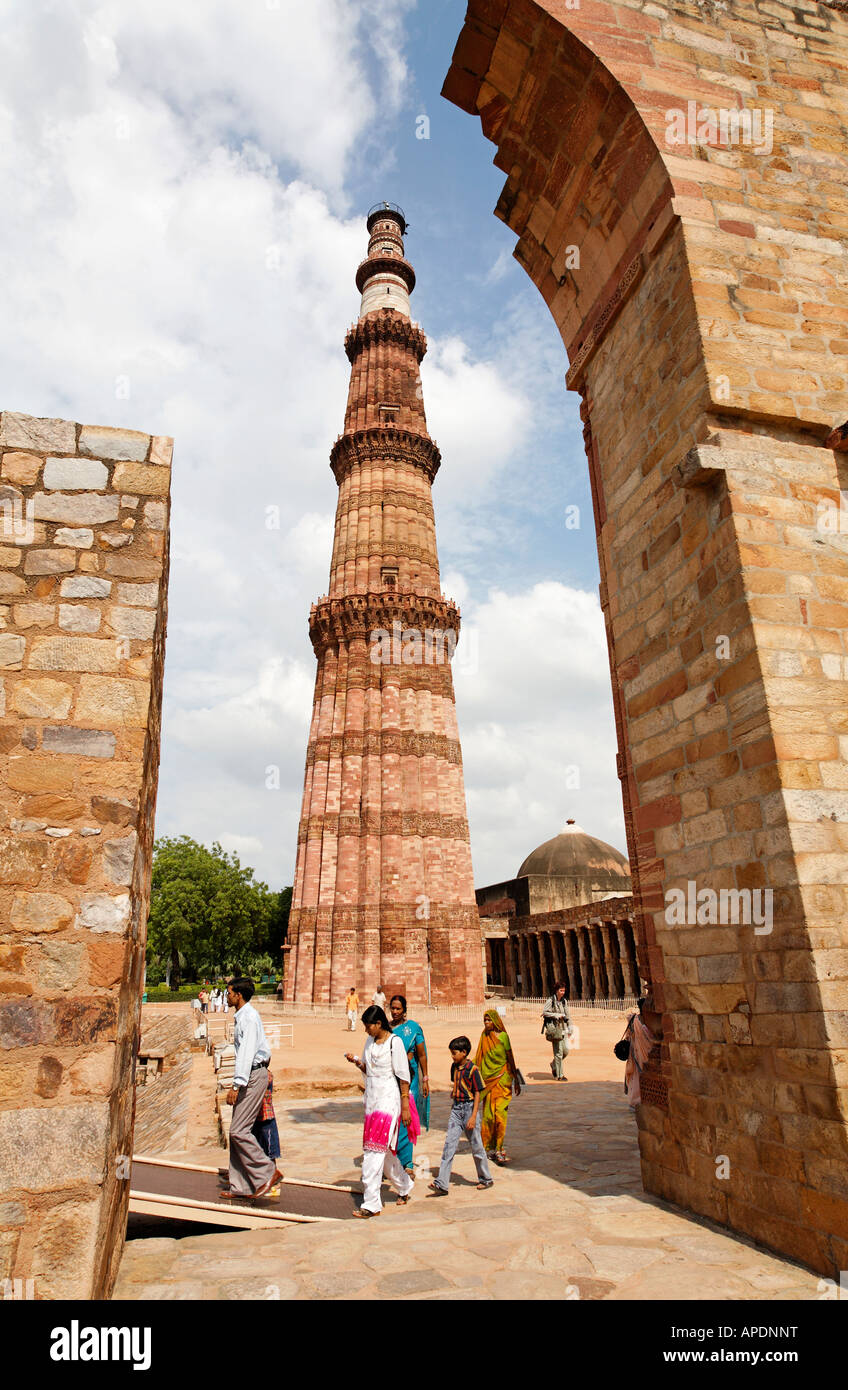 The Qutb Minar complex Greater Delhi India Stock Photo - Alamy