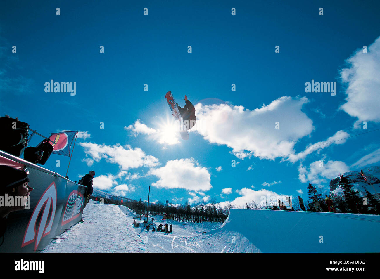 Danny Kass snowboarding at the Arctic Challenge Hemsedal Norway April ...