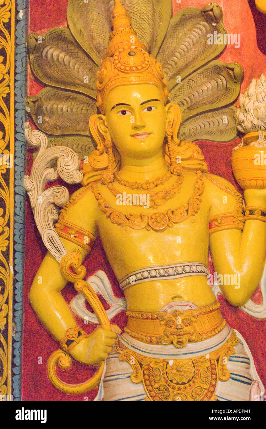 Detail inside the Temple of the Tooth Relic, Kandy, Sri Lanka ©Mark ...