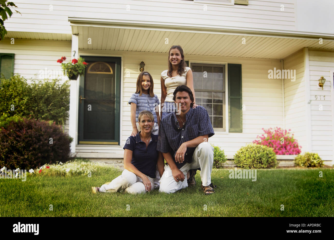 Middle class family teenager hi-res stock photography and images - Alamy