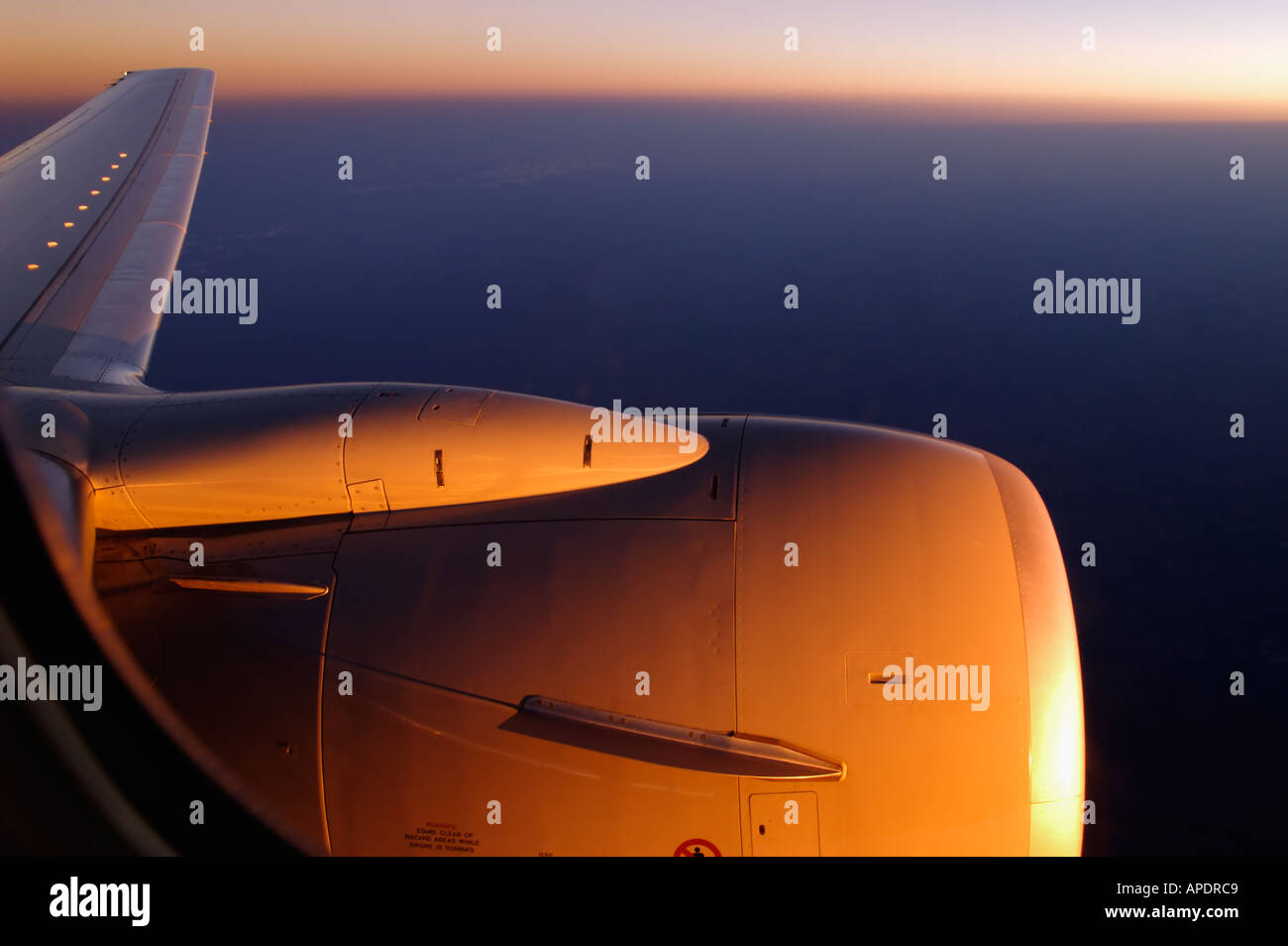 Airplane wing out illuminator window hi-res stock photography and ...