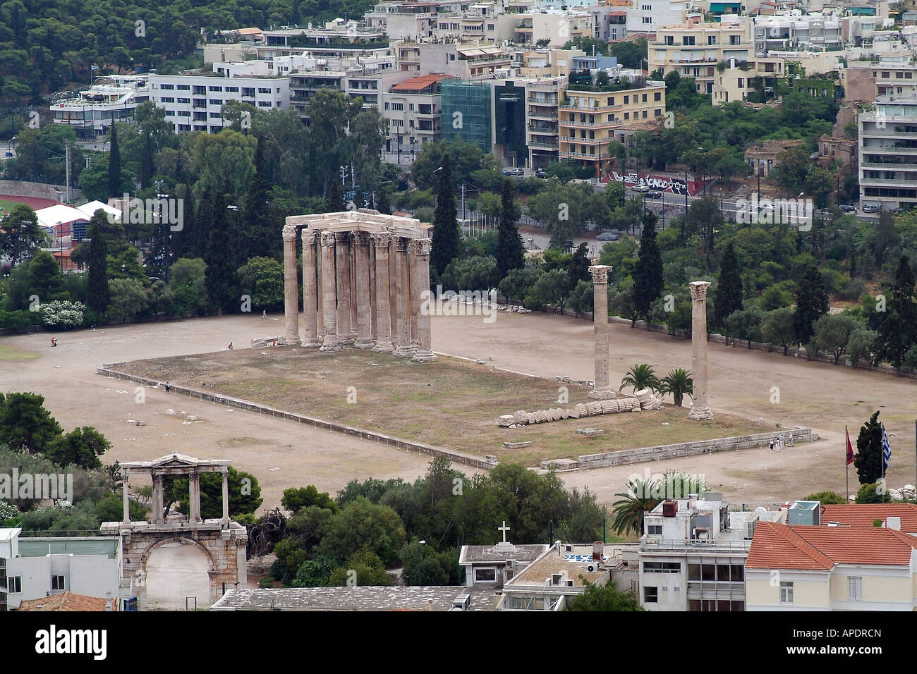 Zeus temple hi-res stock photography and images - Alamy