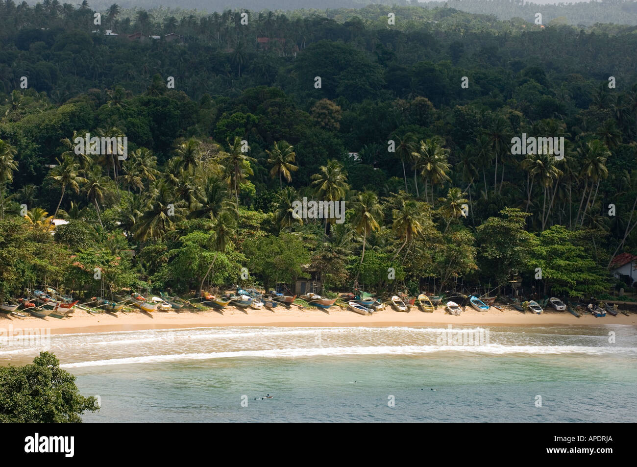 Beach and bay area, Dondra, south coast Sri Lanka ©Mark Shenley 2006 ...