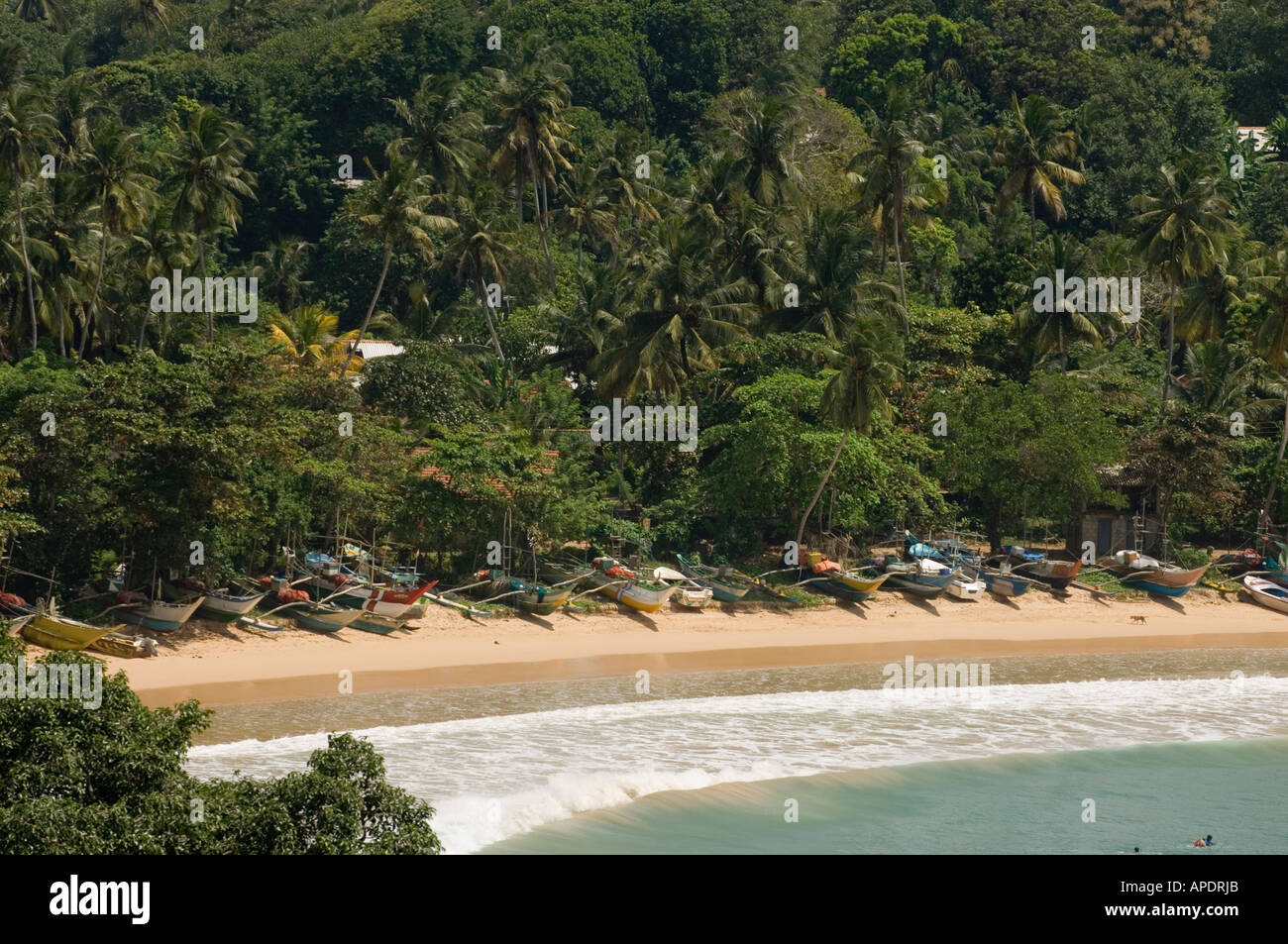 Beach and bay area, Dondra, south coast Sri Lanka ©Mark Shenley 2006 ...