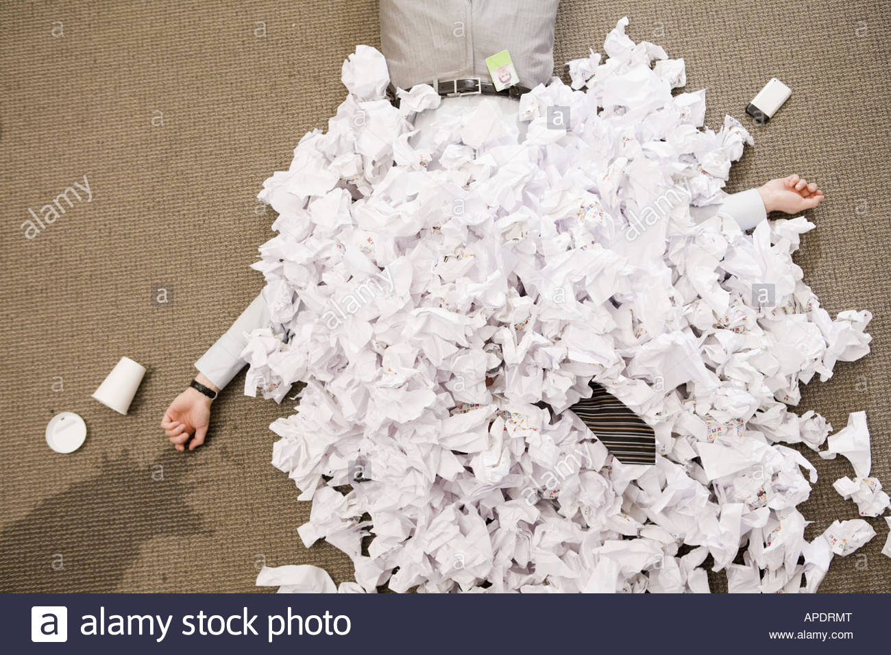 Buried In Paperwork Stock Photos & Buried In Paperwork Stock Images - Alamy