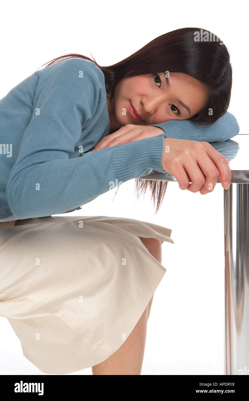 Leaning foward hi-res stock photography and images - Alamy