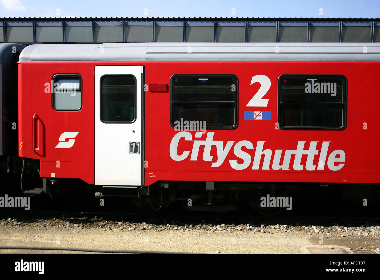 City Shuttle Train at Vienna Railway Station Austria Stock Photo - Alamy