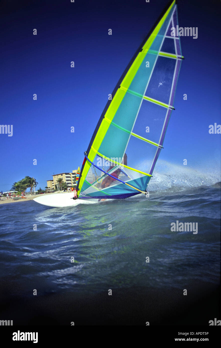 Windsurfer South Beach Stock Photo - Alamy