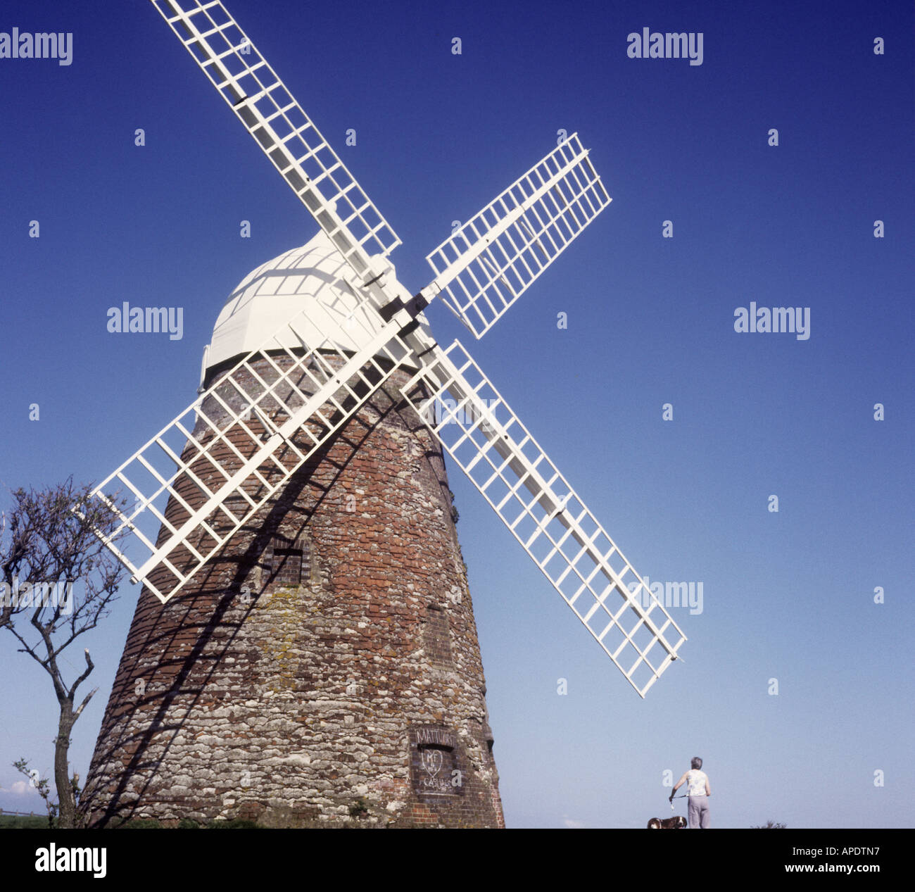 Halnaker windmill, sussex hi-res stock photography and images - Alamy