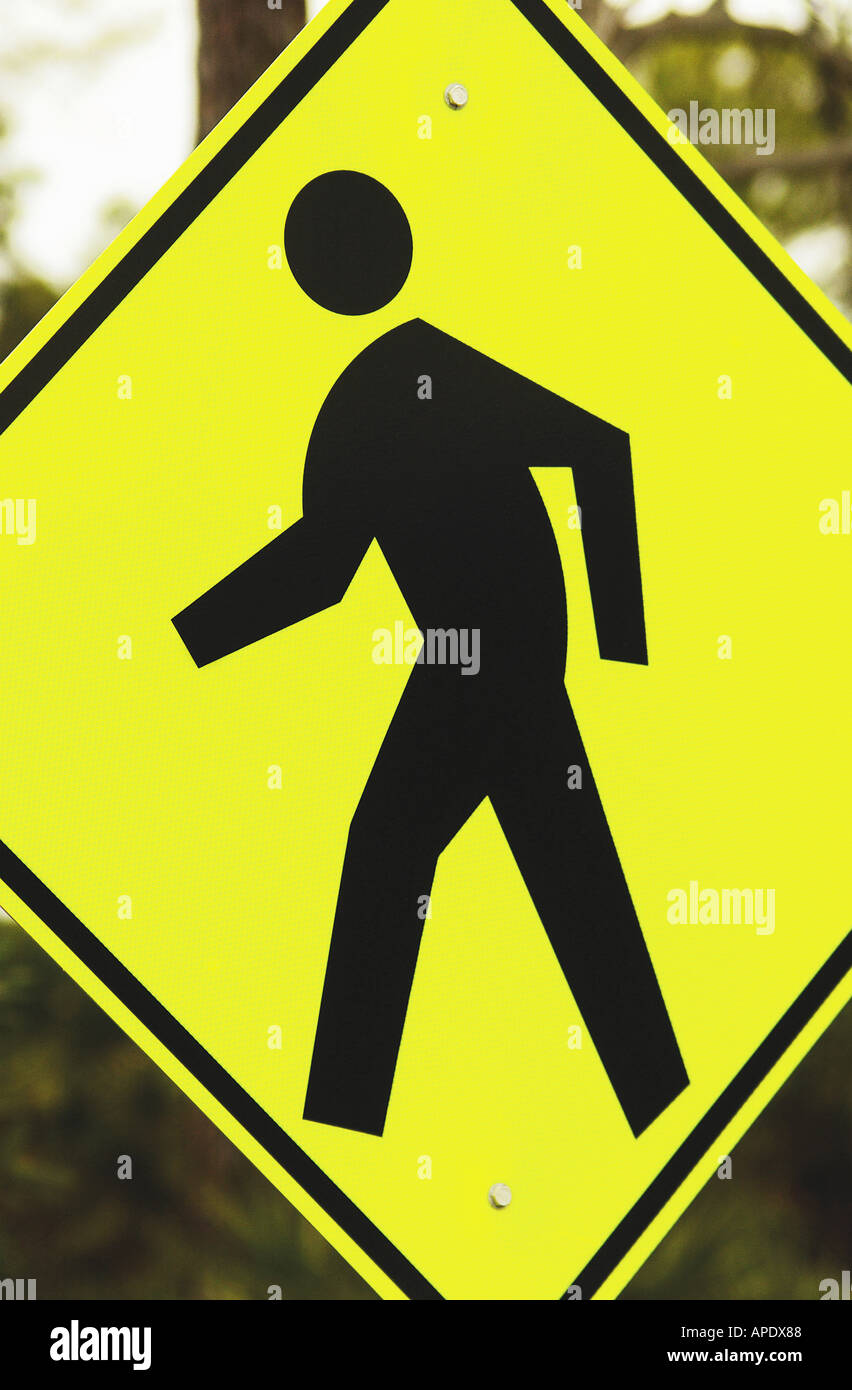 Diamond shaped pedestrian crossing sign hi-res stock photography and ...