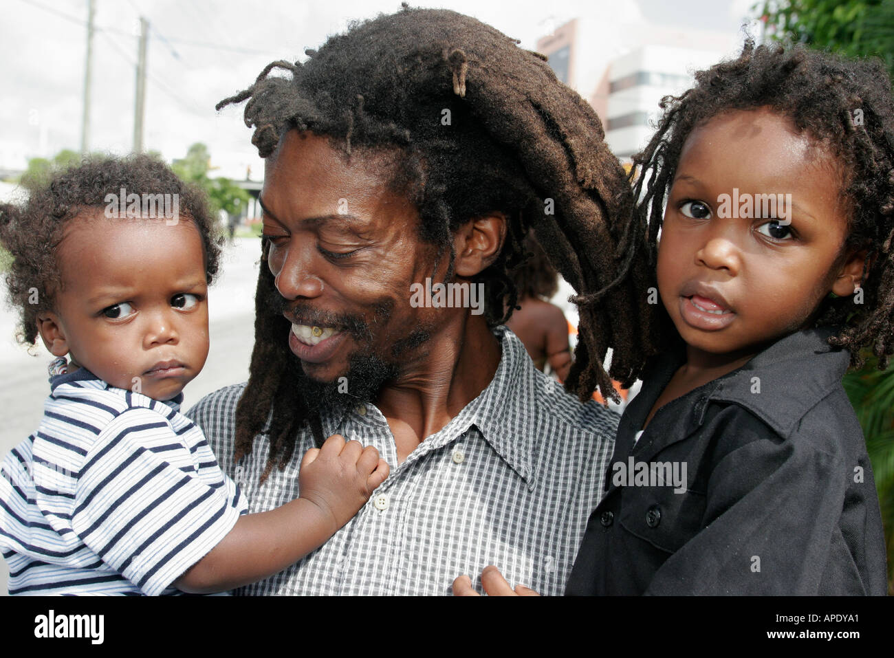 Miami Florida,Caribbean Carnival,Jamaican father,dad,child,children ...