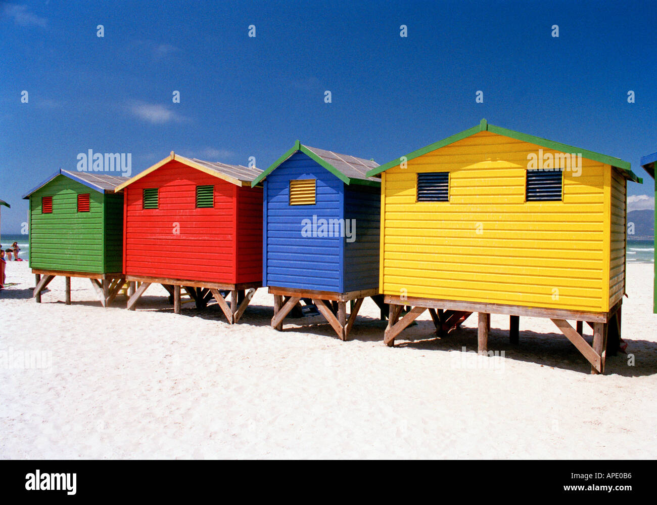 Beach bathing huts hi-res stock photography and images - Alamy
