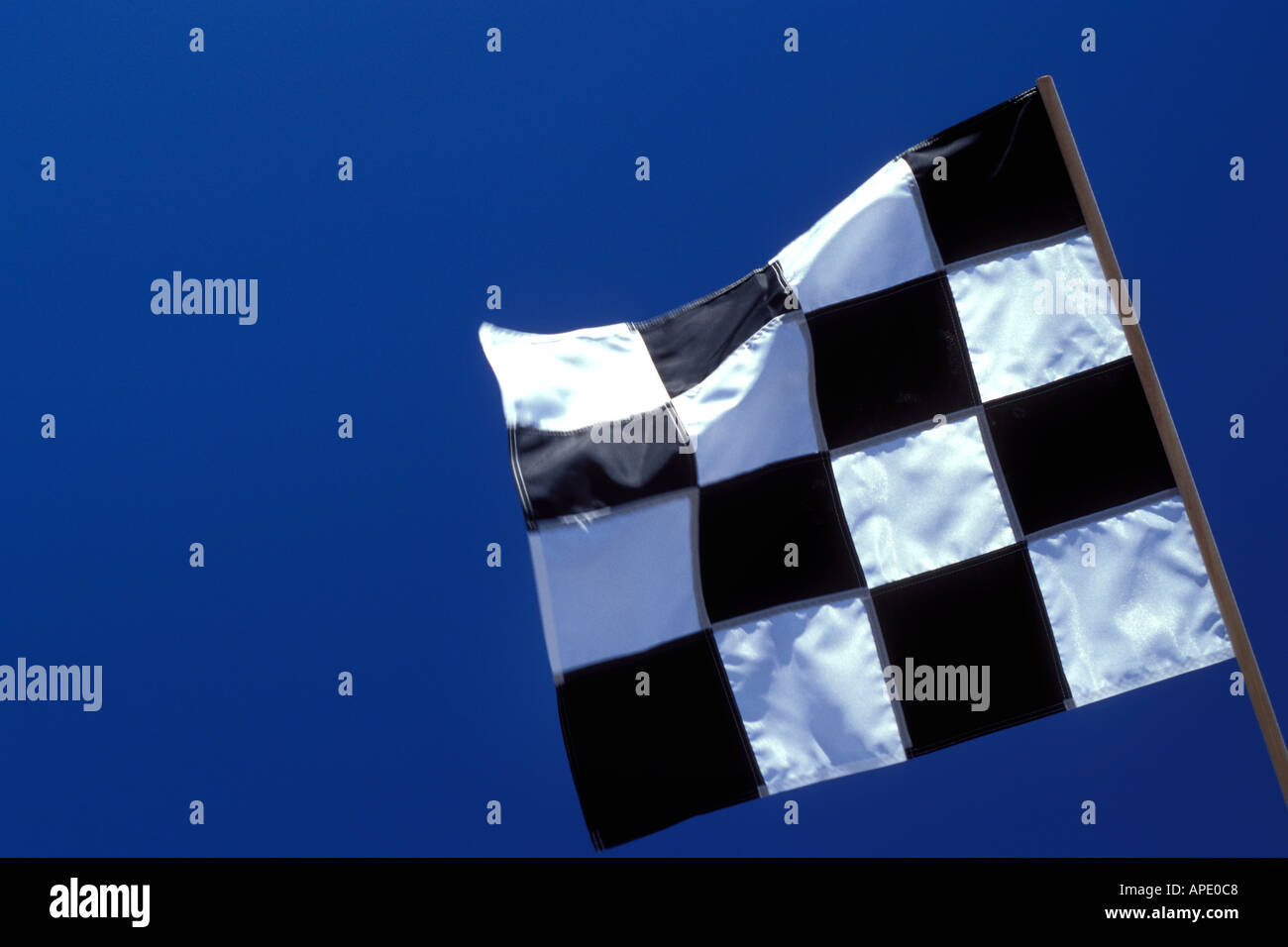 Checkered flag auto racing hi-res stock photography and images - Alamy