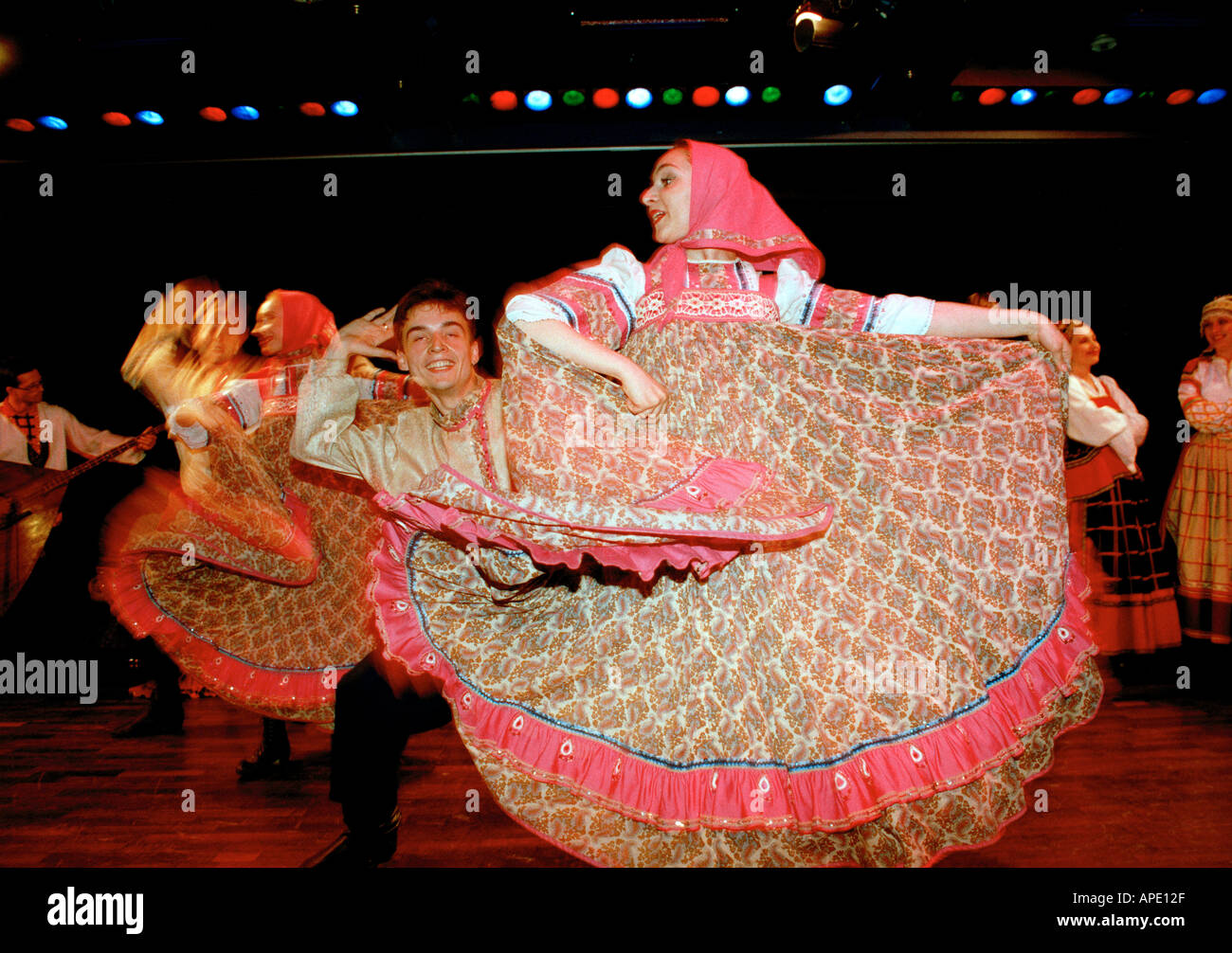 Traditional Russian dancing, St Petersburg, Russia Stock Photo - Alamy