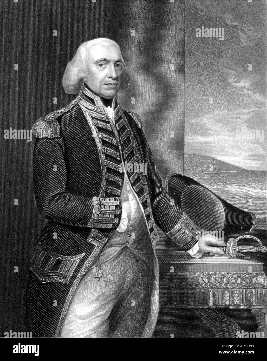 Admiral howe hi-res stock photography and images - Alamy