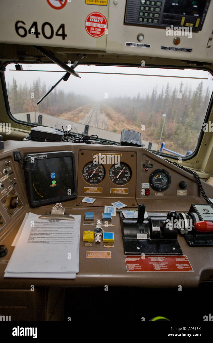 View from train drivers seat hi-res stock photography and images - Alamy
