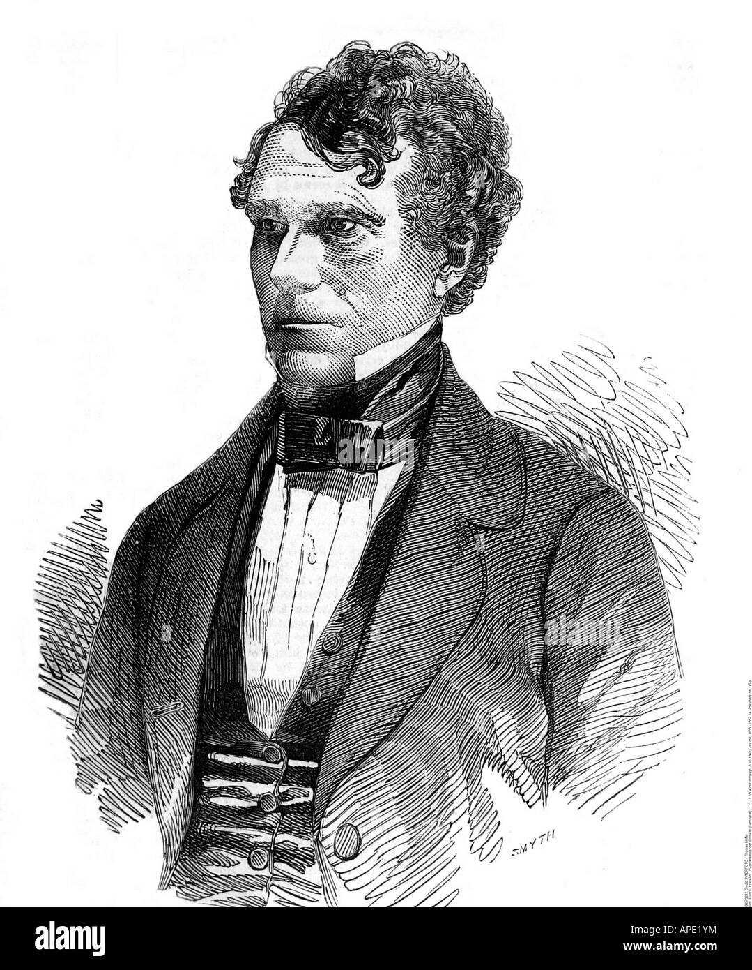 Franklin pierce portrait hi-res stock photography and images - Alamy