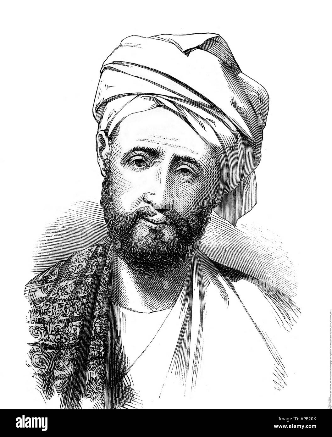 geography/travel, India, people, Noor Gool, chief of the Halimzyes ...