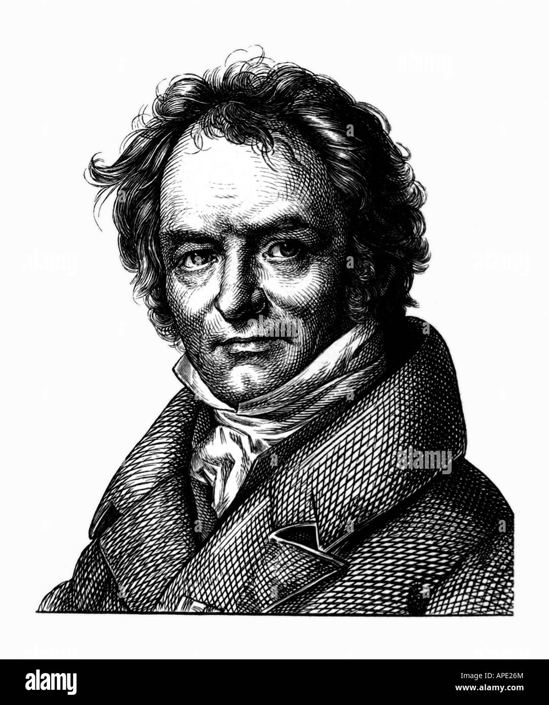 Ritter, Karl, 2.8.1779 - 28.9.1859, German geographer, portrait, steel ...