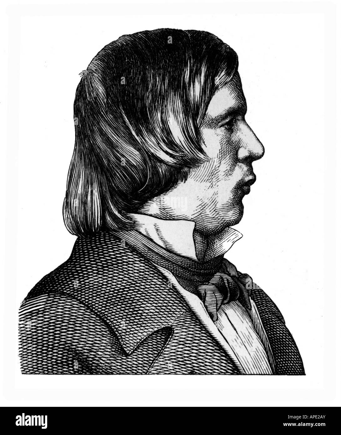 Portrait of robert schumann hi-res stock photography and images - Alamy