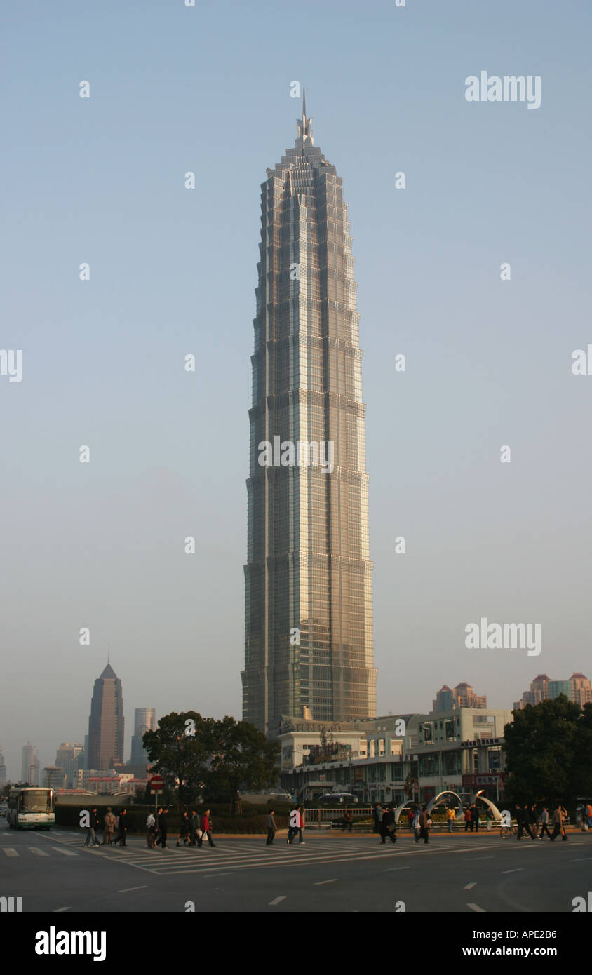 The Jin Mao Tower Shanghai Stock Photo - Alamy