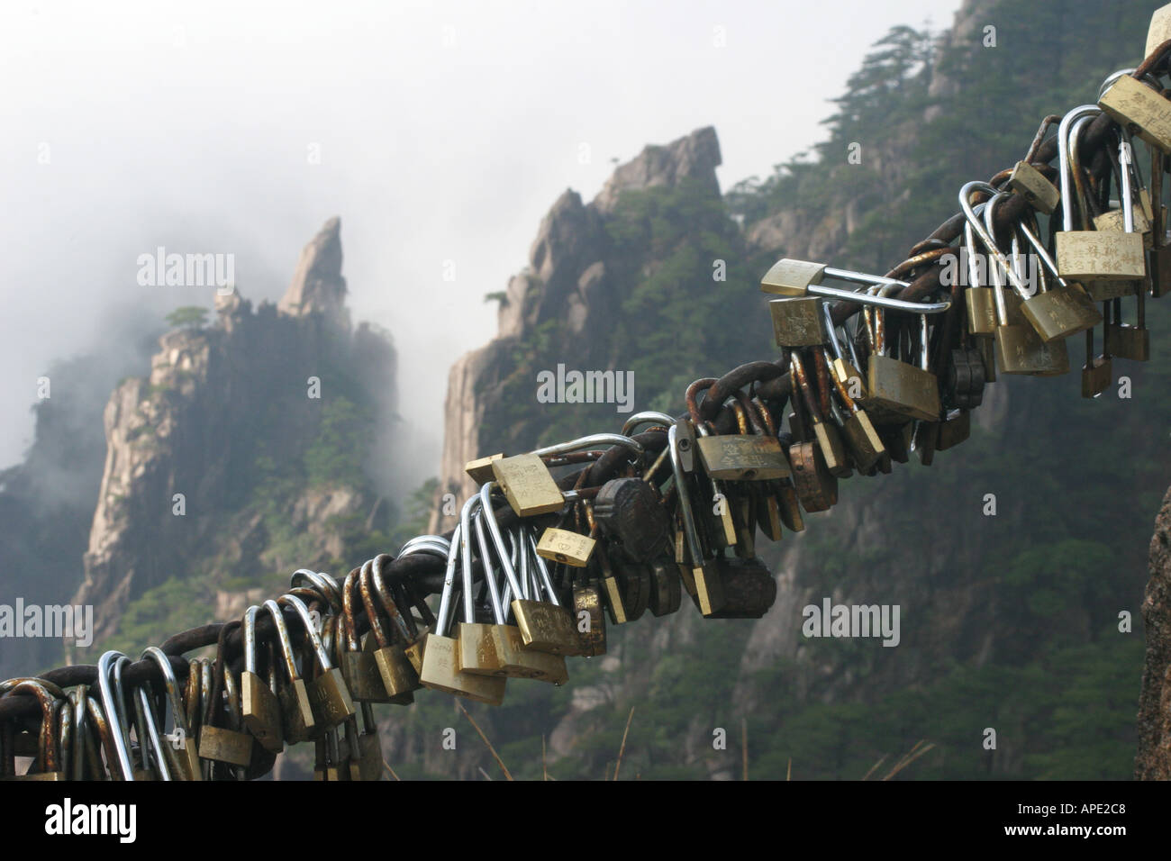 Heart locks and china hi-res stock photography and images - Alamy