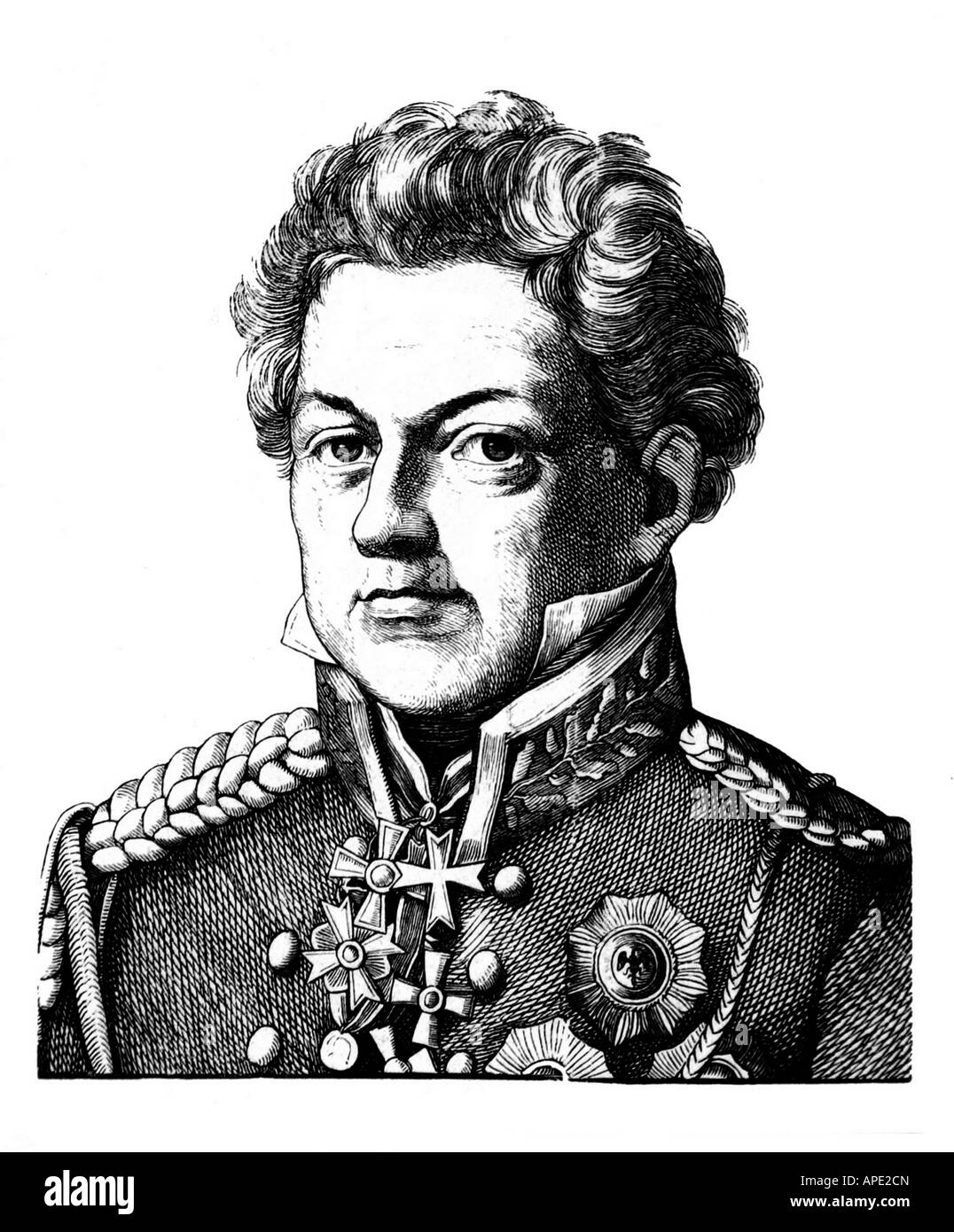 August wilhelm count neidhart of hi-res stock photography and images ...