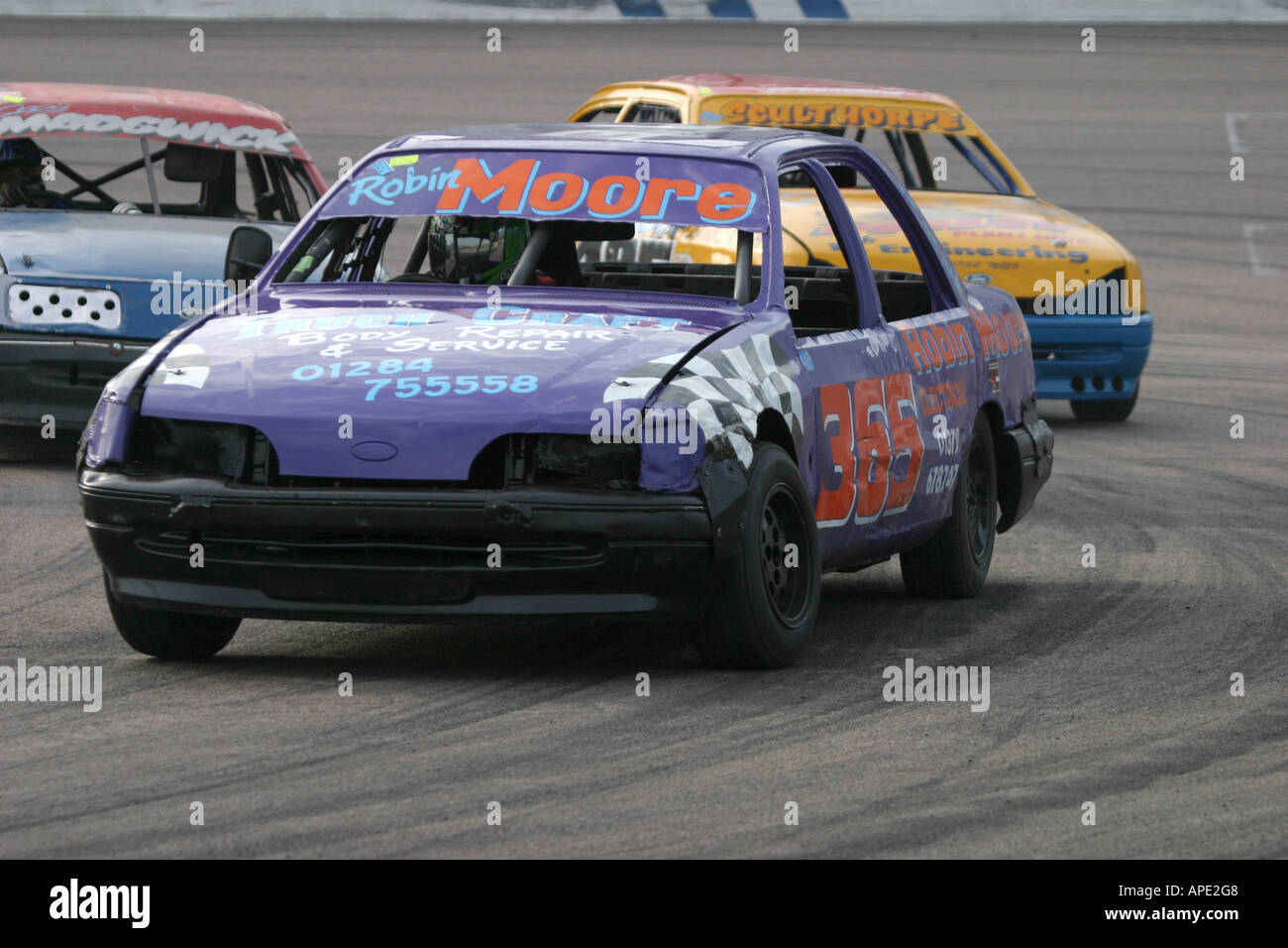 Lightning Rod Race Cars Stock Photo - Alamy