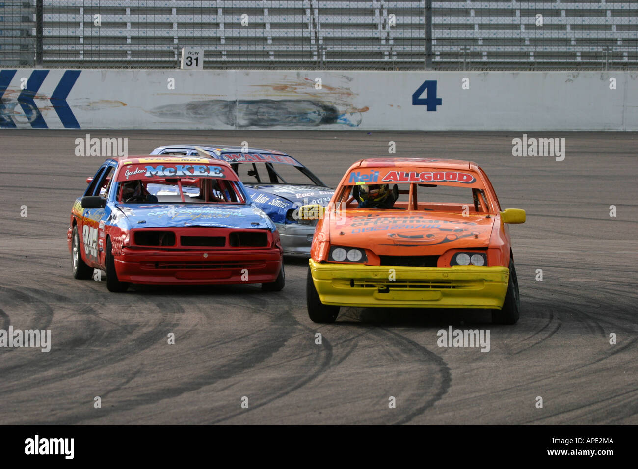 Lightning Rod Race Cars Stock Photo - Alamy