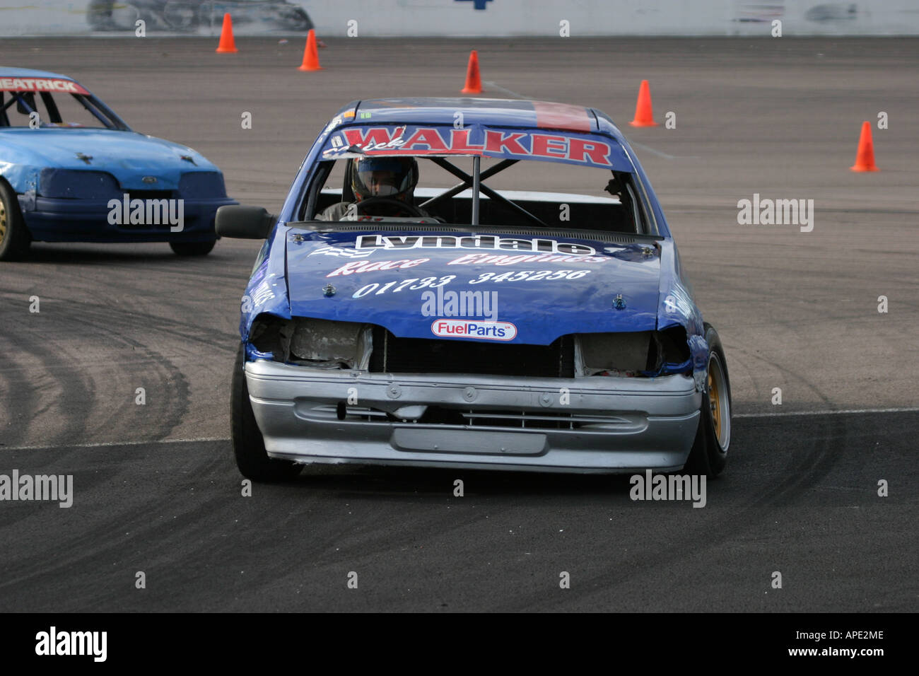 Lightning Rod Race Cars Stock Photo - Alamy