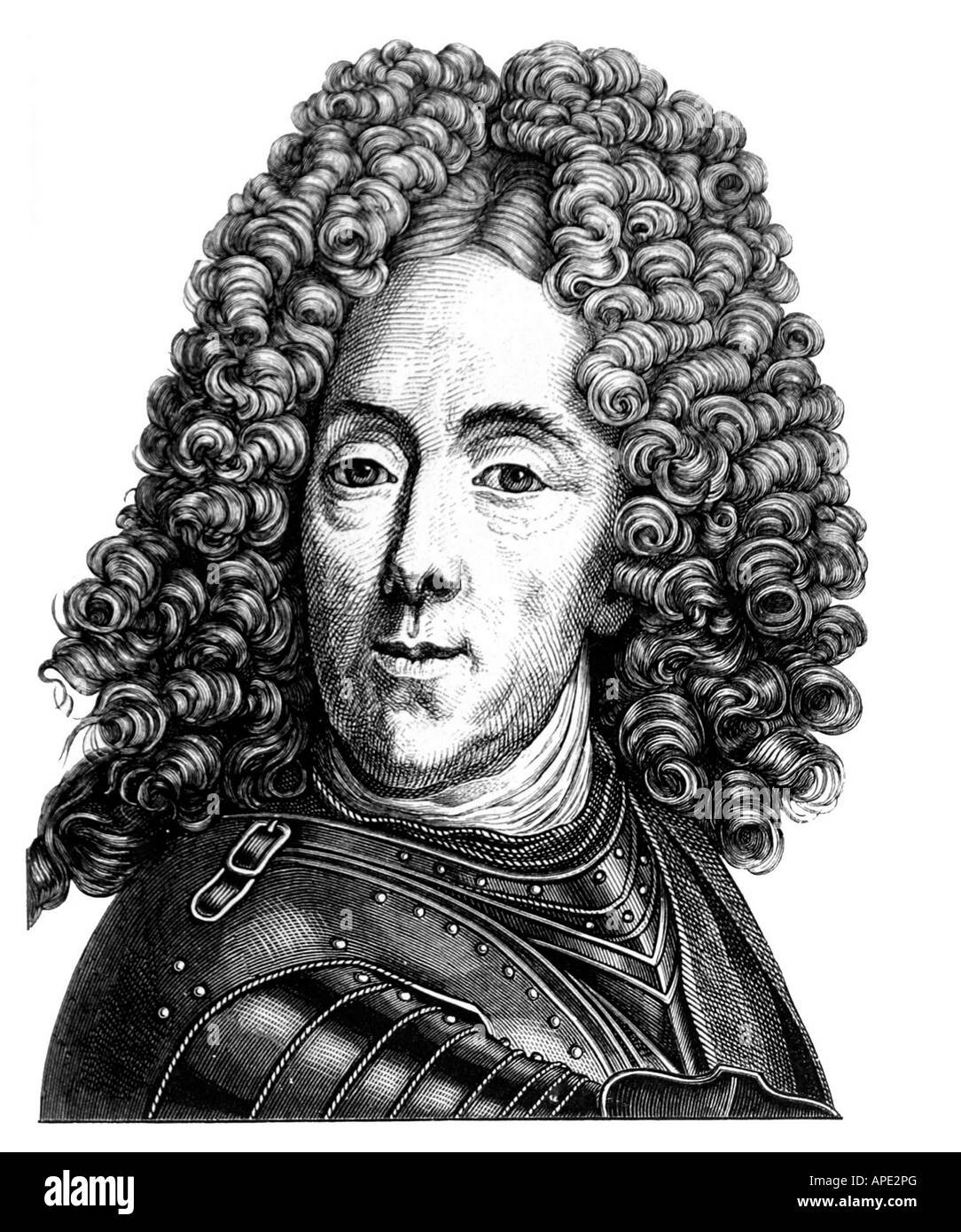 Prince eugen of savoy Black and White Stock Photos & Images - Alamy