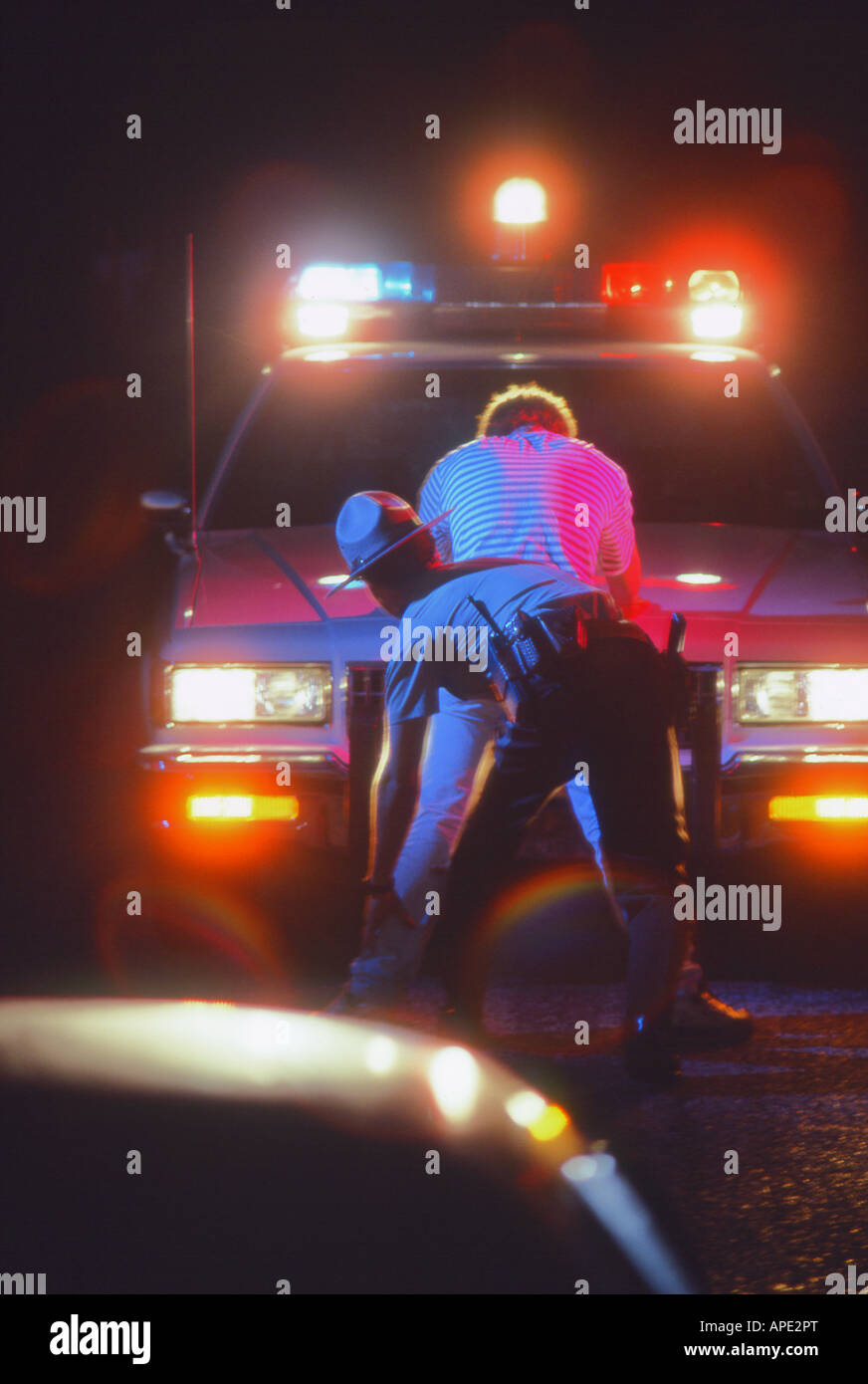 Police frisking hi-res stock photography and images - Alamy