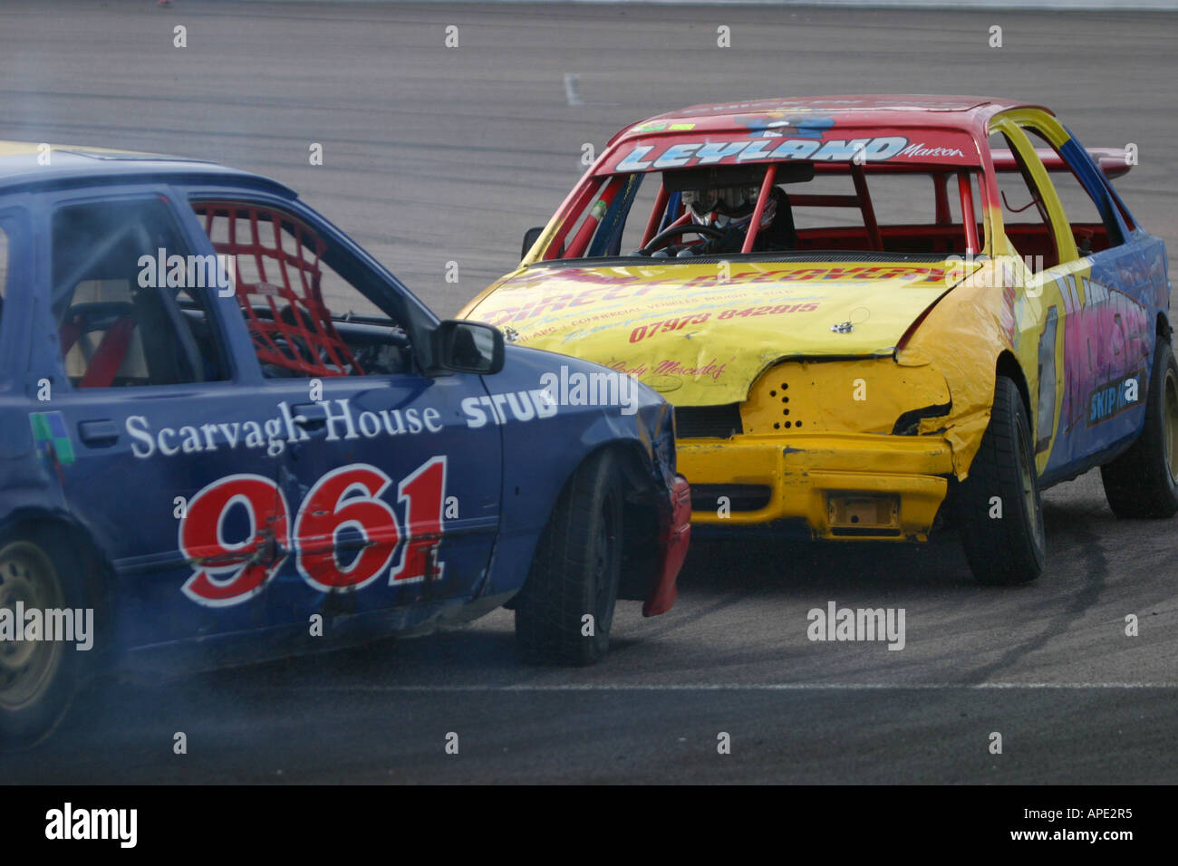 Lightning Rod Race Cars Stock Photo - Alamy