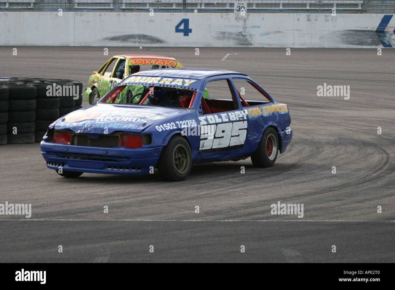 Lightning Rod Race Cars Stock Photo - Alamy