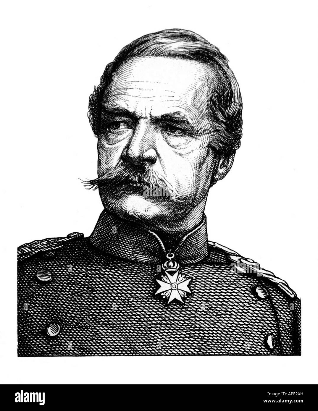 Roon, Albrecht Theodor Count of, 30.4.1803 - 23.2.1879, Prussian ...