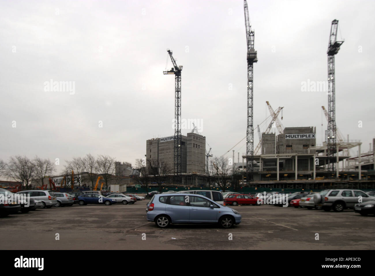 6th January 2004 Wembley Stadium being rebuilt Stock Photo - Alamy