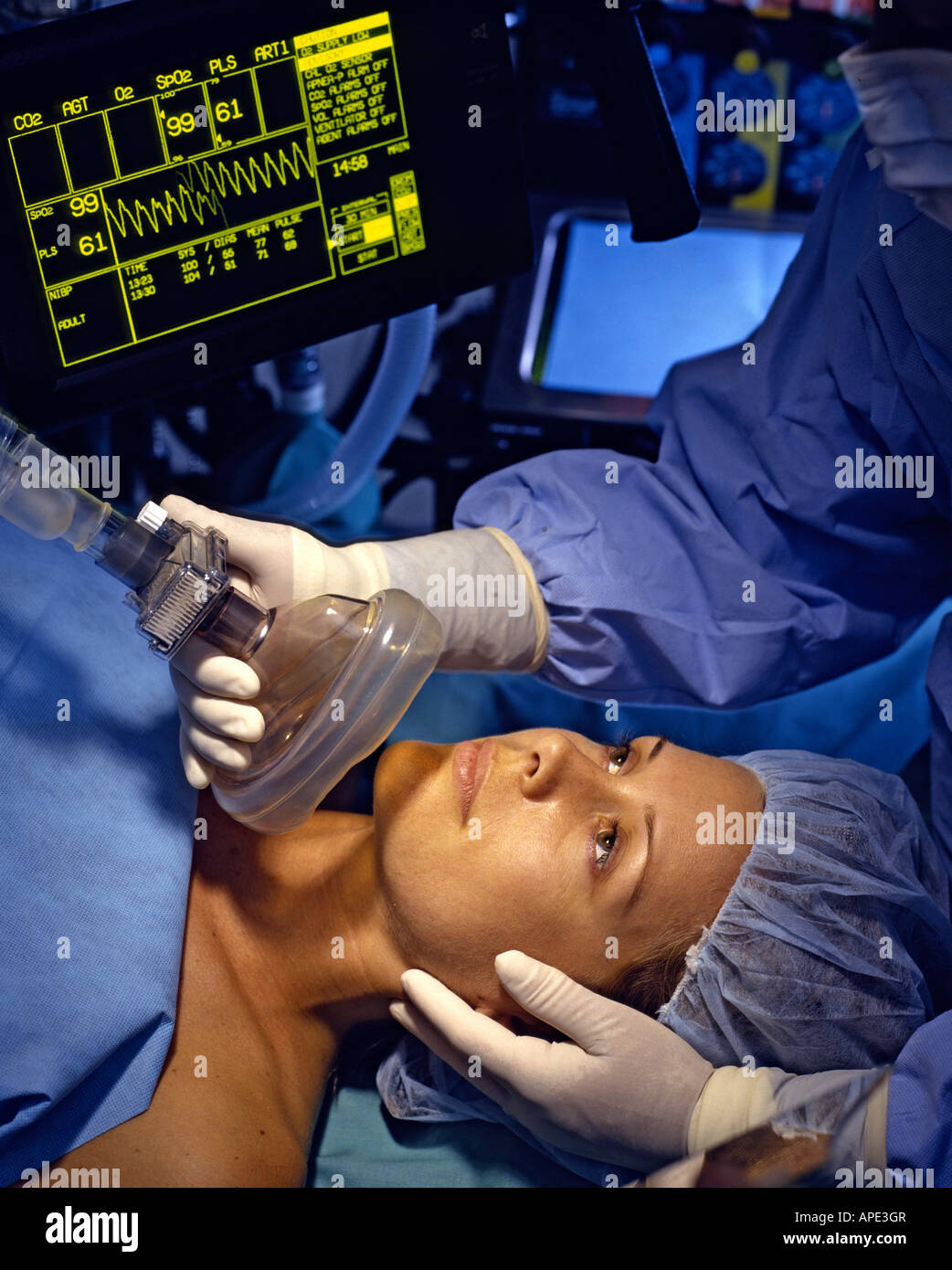 Anesthesia gas hi-res stock photography and images - Alamy